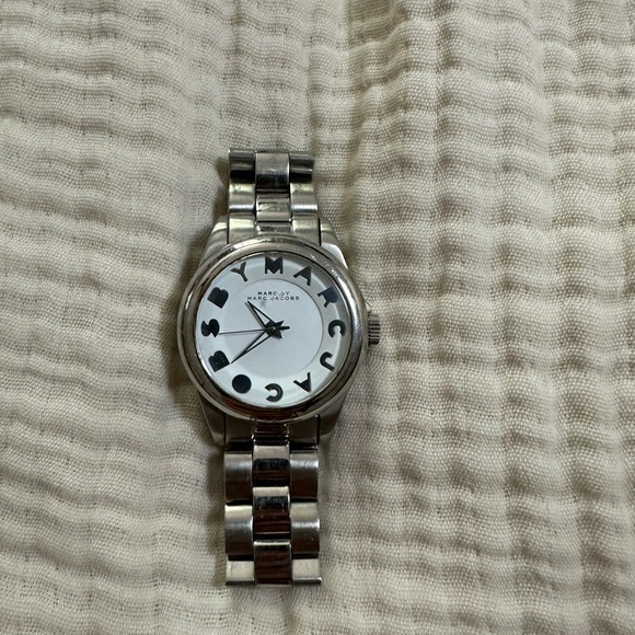 Marc By Marc Jacobs | Accessories | Marc By Marc Jacobs Silver Watch ...